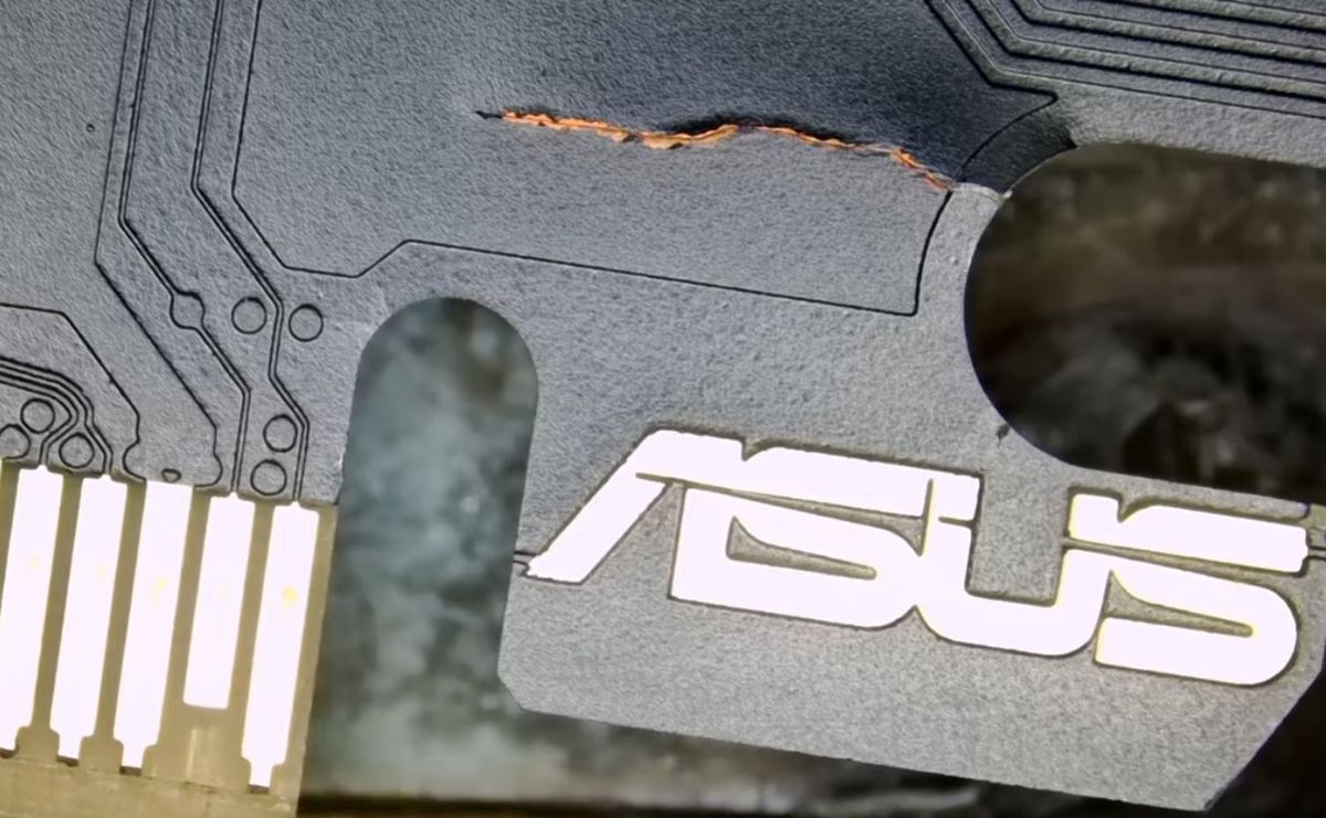 Today's heavy GPUs continue to be plagued with cracking around PCIe ...