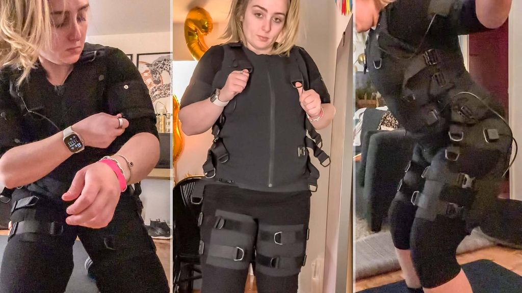 I exercised with this $2,400 EMS suit for a month — and the results ...