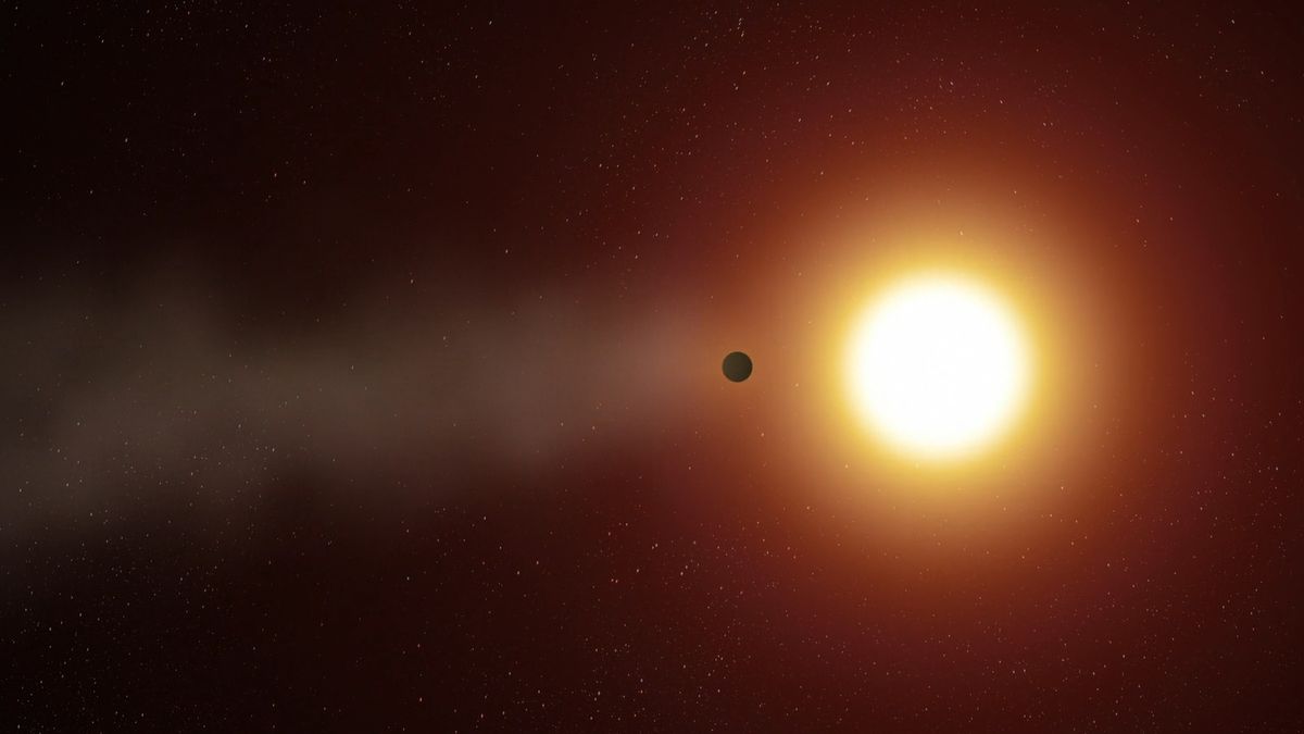 Nearby exoplanet has grown a tail 44 times longer than Earth — and it's ...