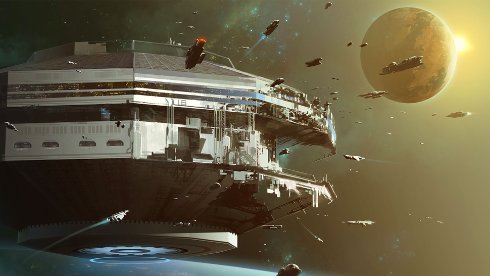 After eight years, the space MMO where players create the ships ...