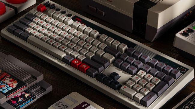 8BitDo Retro Mechanical Keyboard gets full size 108 key version —numpad ...
