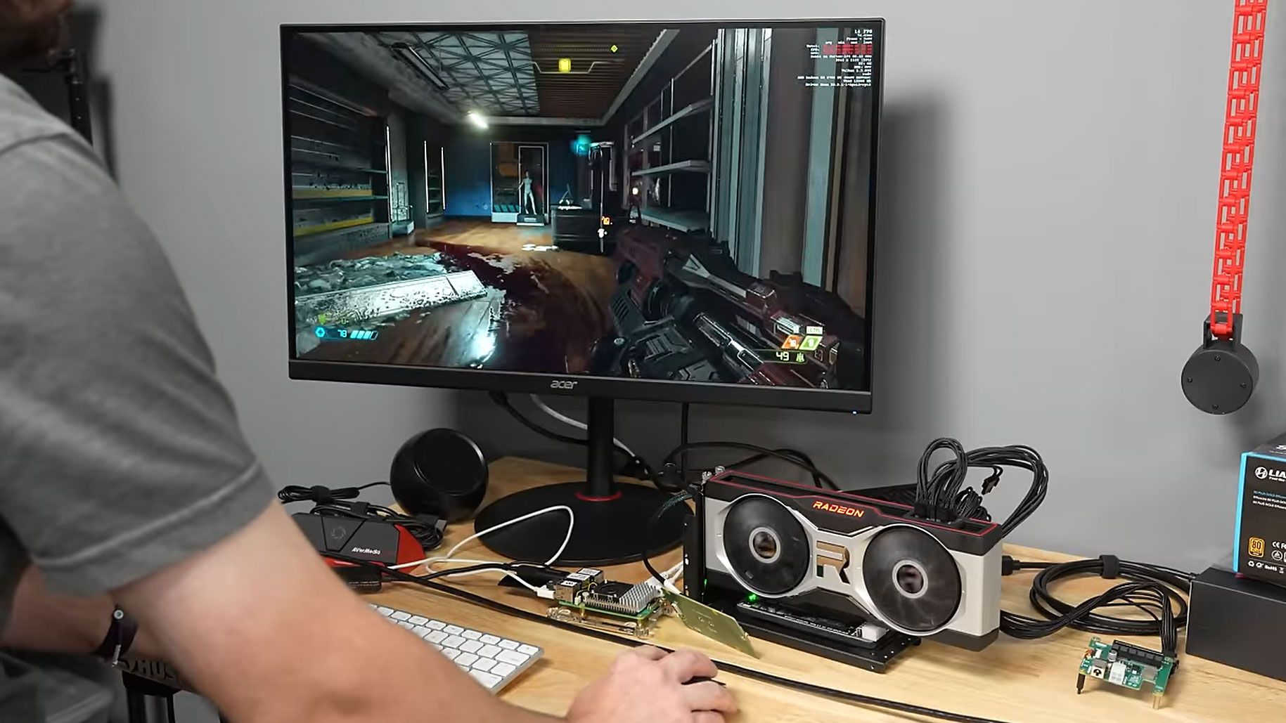 Raspberry Pi 5 teams up with Radeon GPU to run Doom Eternal with RTX on at 4K — the combo also ...