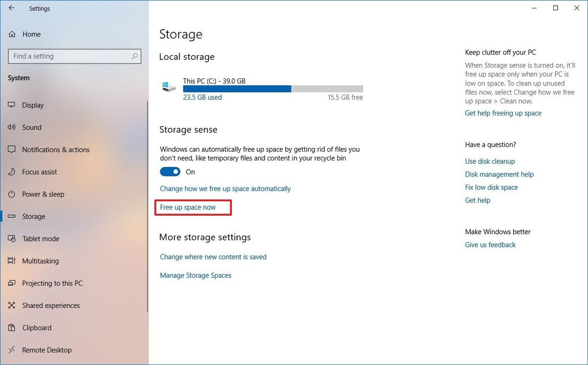 How to delete the Windows.old folder on Windows 10 | Windows Central