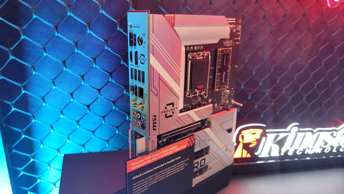 Kingston unveils new CAMM2 RAM modules at Computex — bold new RAM form ...