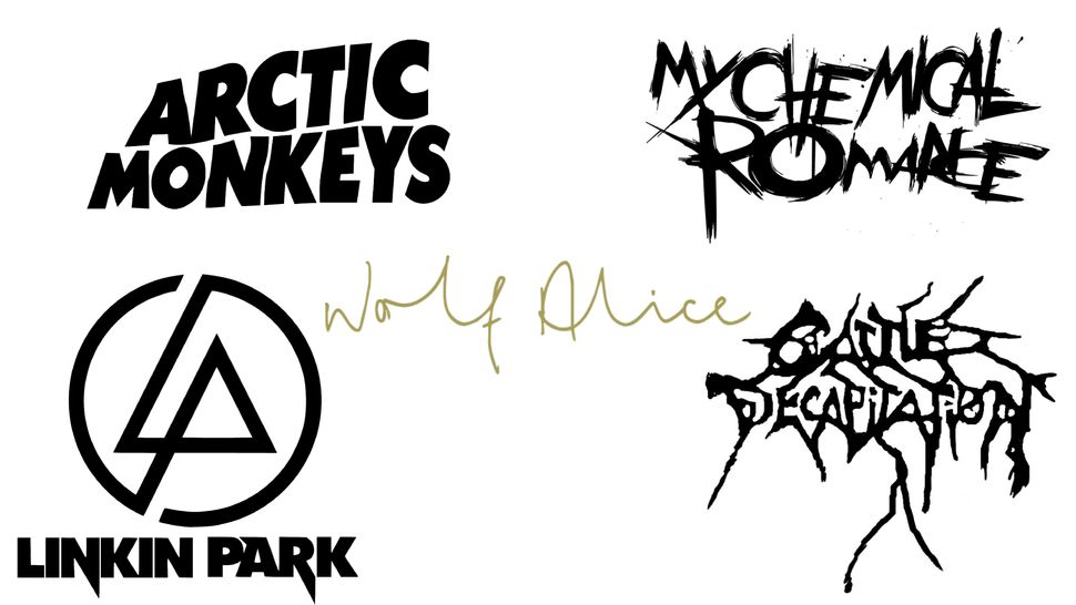 The history of rock band logos, from the 1960s to the present day ...