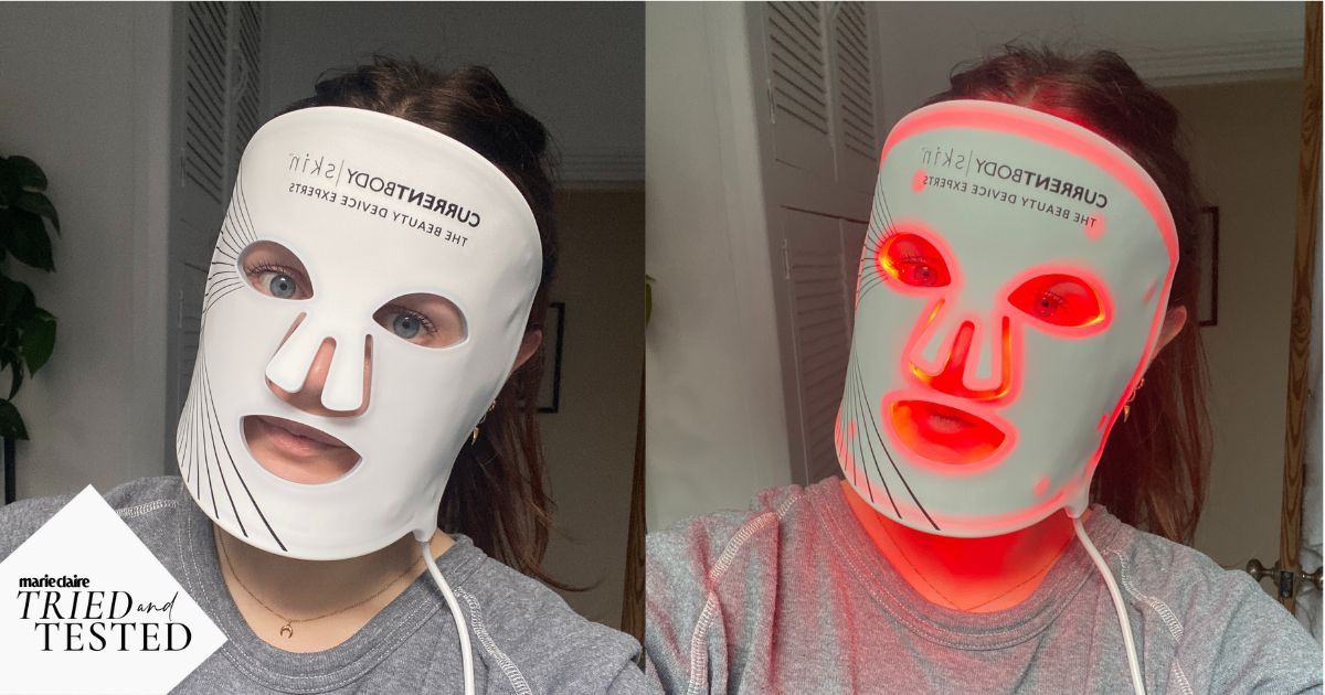 CurrentBody LED Mask, tried and tested by a beauty editor | Marie Claire UK