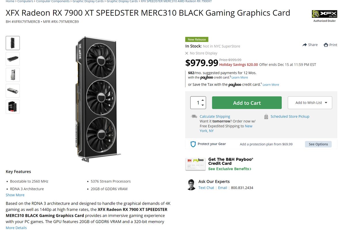 Launch day live: Where to buy an AMD RX 7900 XTX and RX 7900 XT today ...