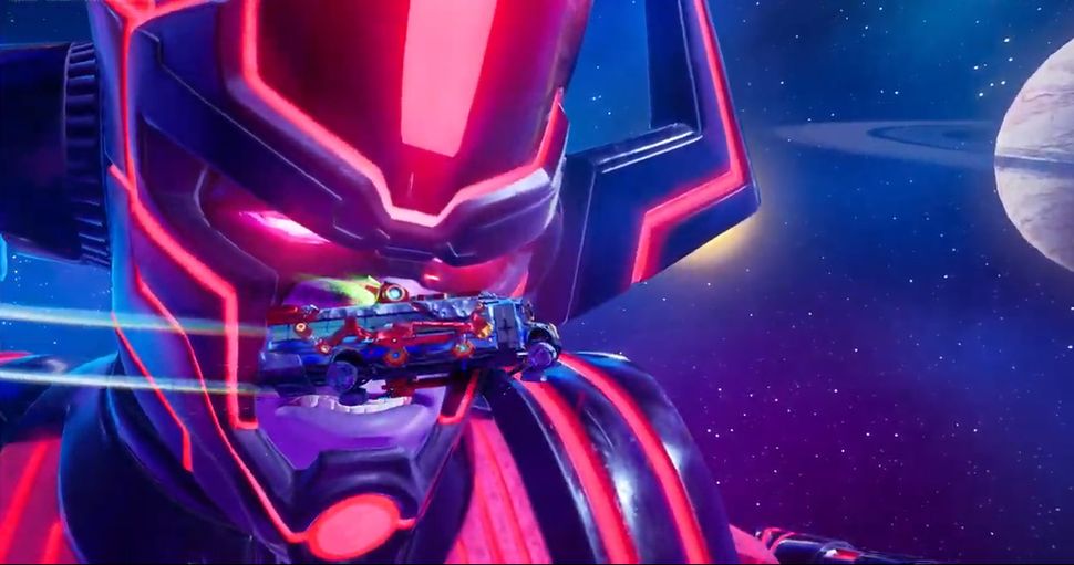 Fortnite's Galactus live event was an epic sci-fi shooter with flying ...