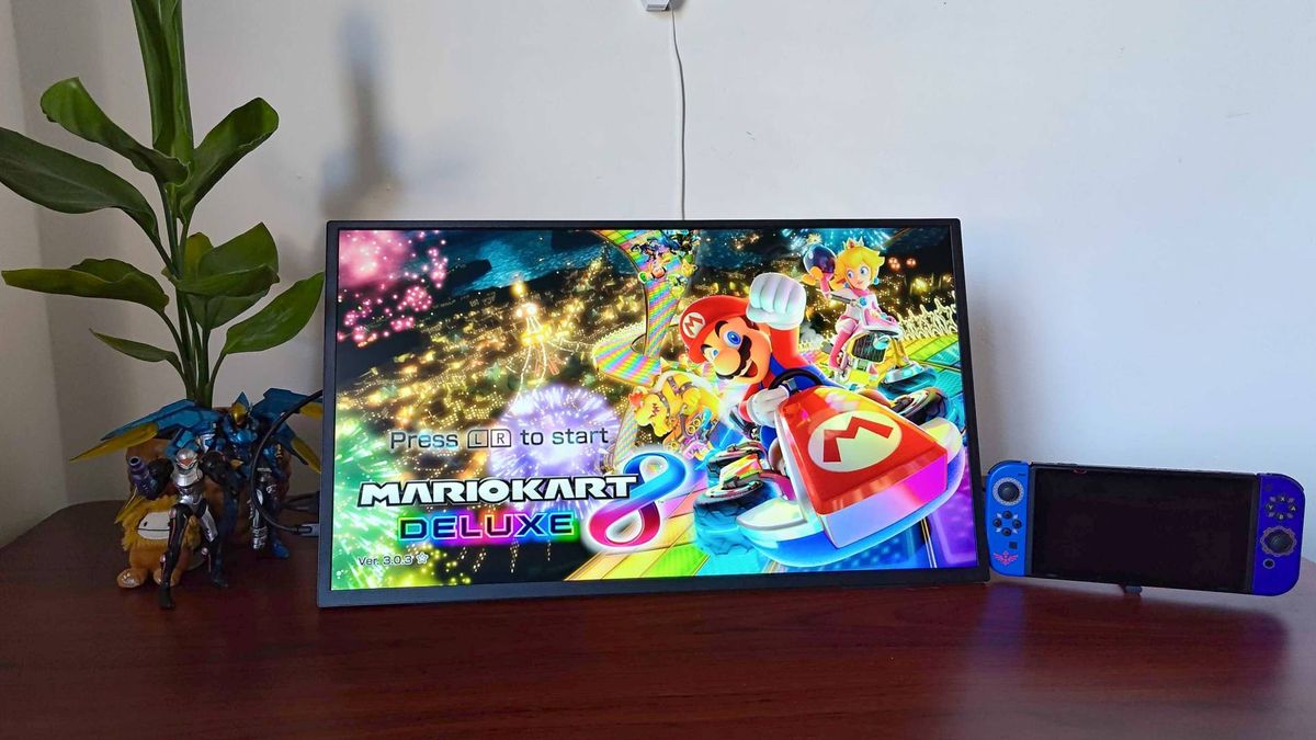 I'm testing a comically large "portable" monitor that will be perfect ...