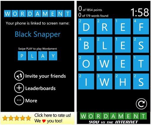 Windows Phone Word Game Round-up | Windows Central