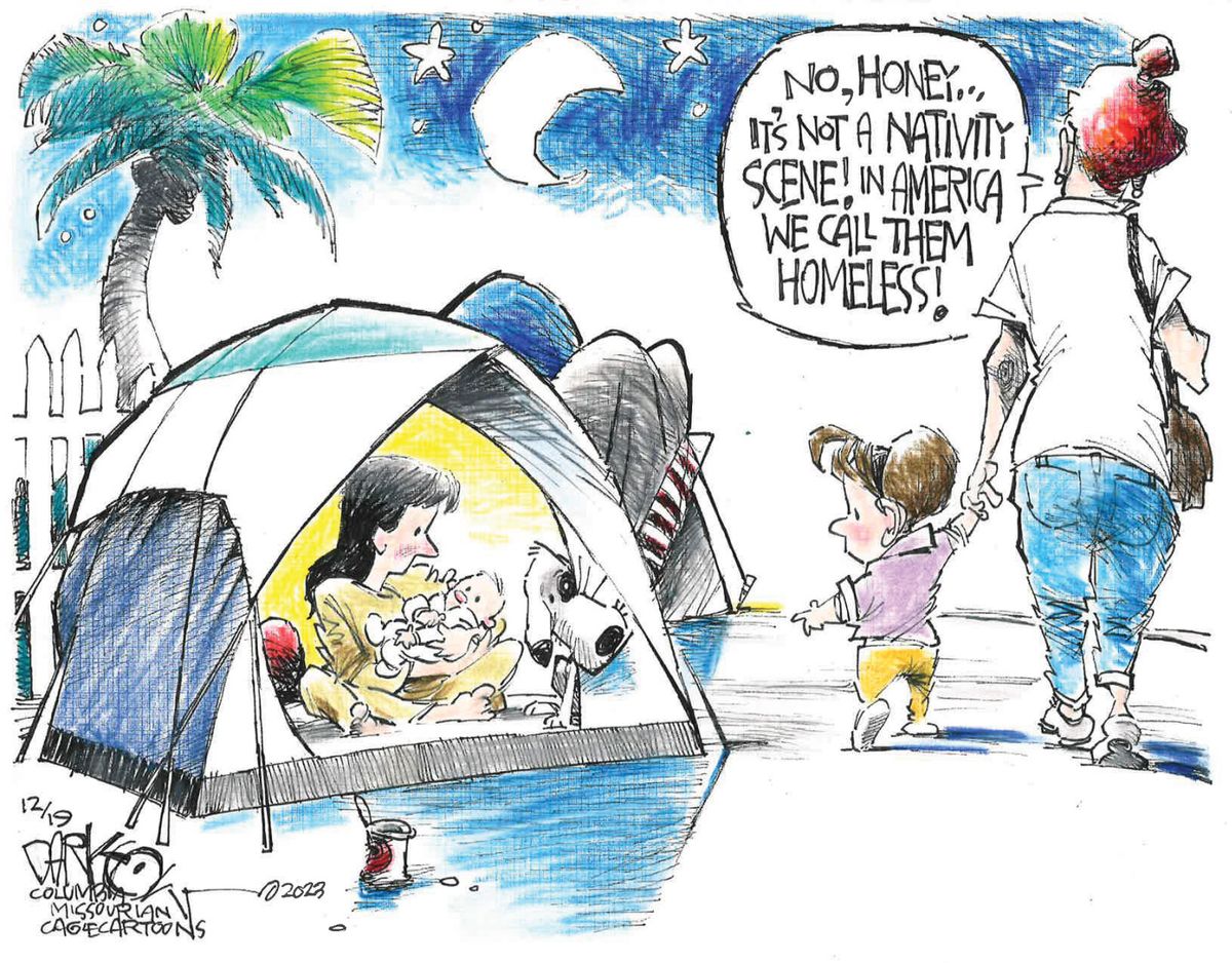 Today's political cartoons - December 19, 2023 | The Week