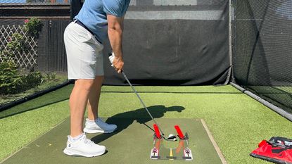 Eyeline Golf Speed Trap 2.0 Training Aid Review | Golf Monthly