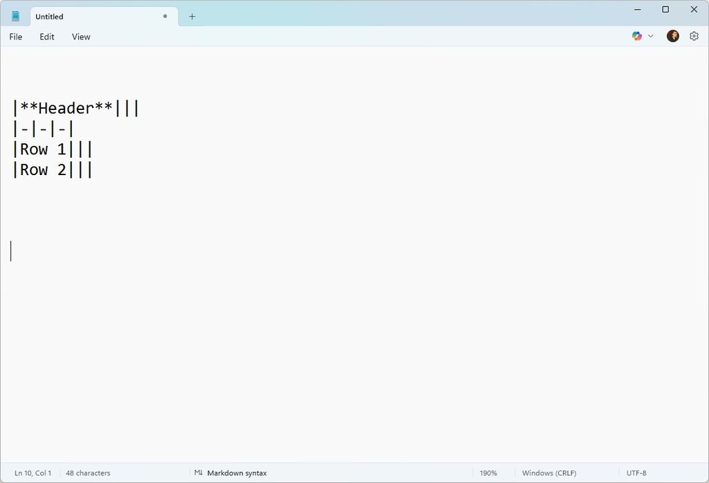 Notepad on Windows 11 can now make Markdown tables — here's how to ...