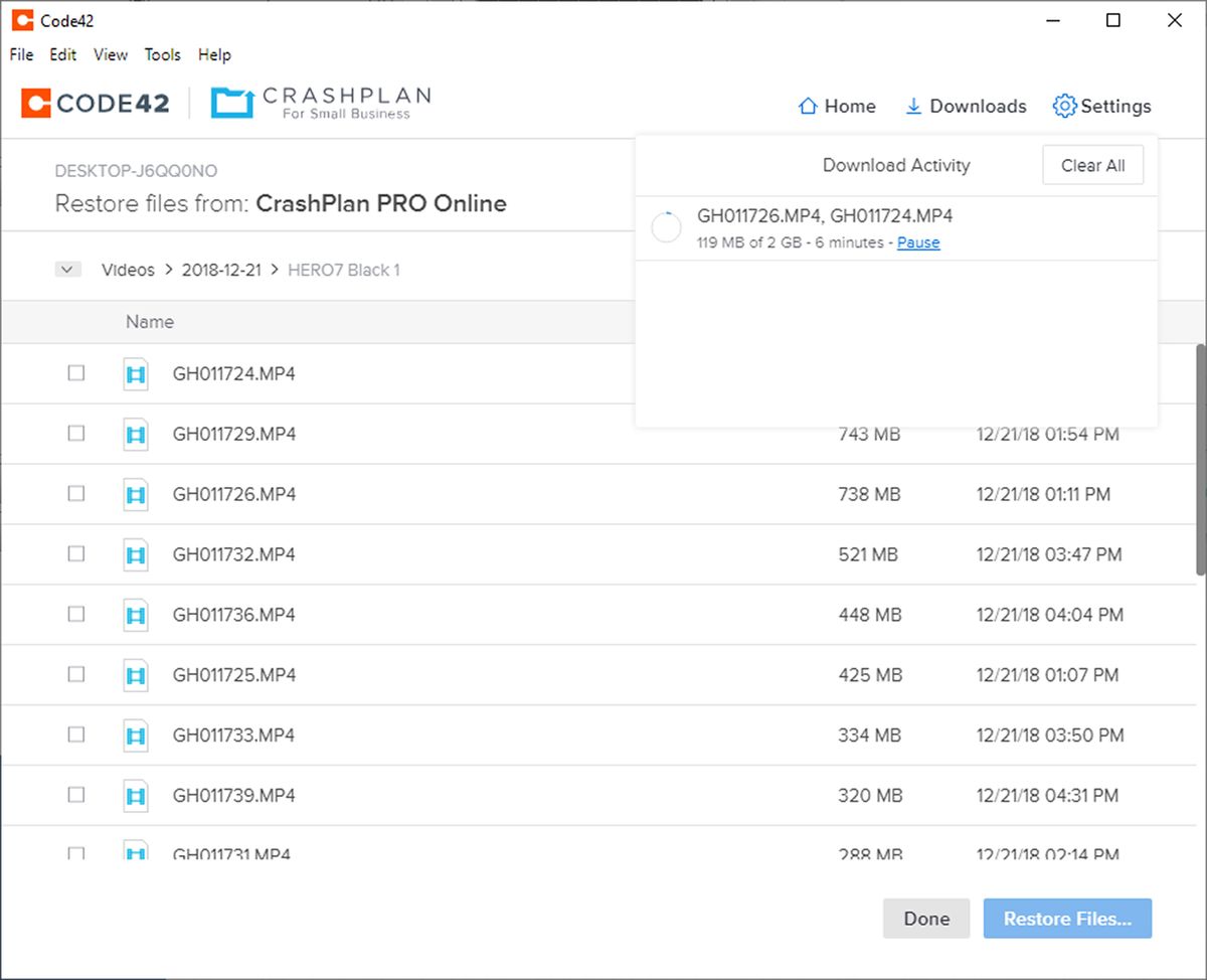 CrashPlan for Small Business cloud backup review | Tom's Guide