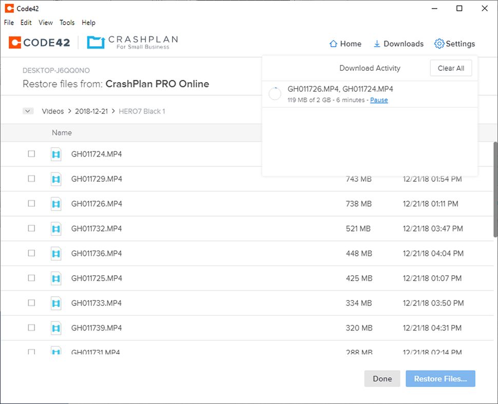 CrashPlan for Small Business cloud backup review | Tom's Guide