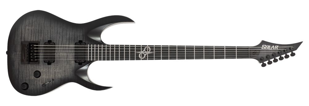 Solar Guitars expands its roasted maple necks and fanned fret options ...