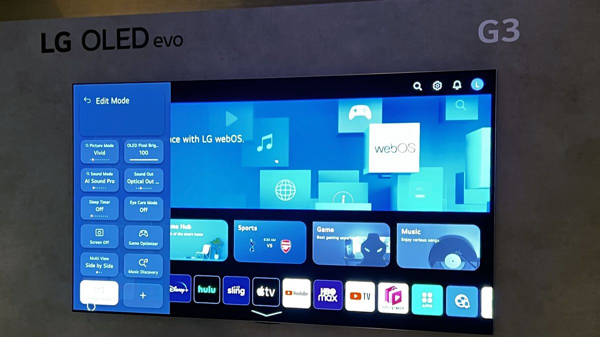 I saw the LG C3 OLED TV, and its biggest problem is the existence of ...