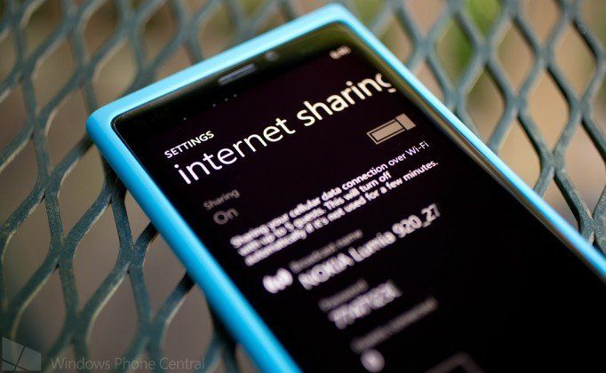 How to share your Windows Phone's internet - whether or not your ...