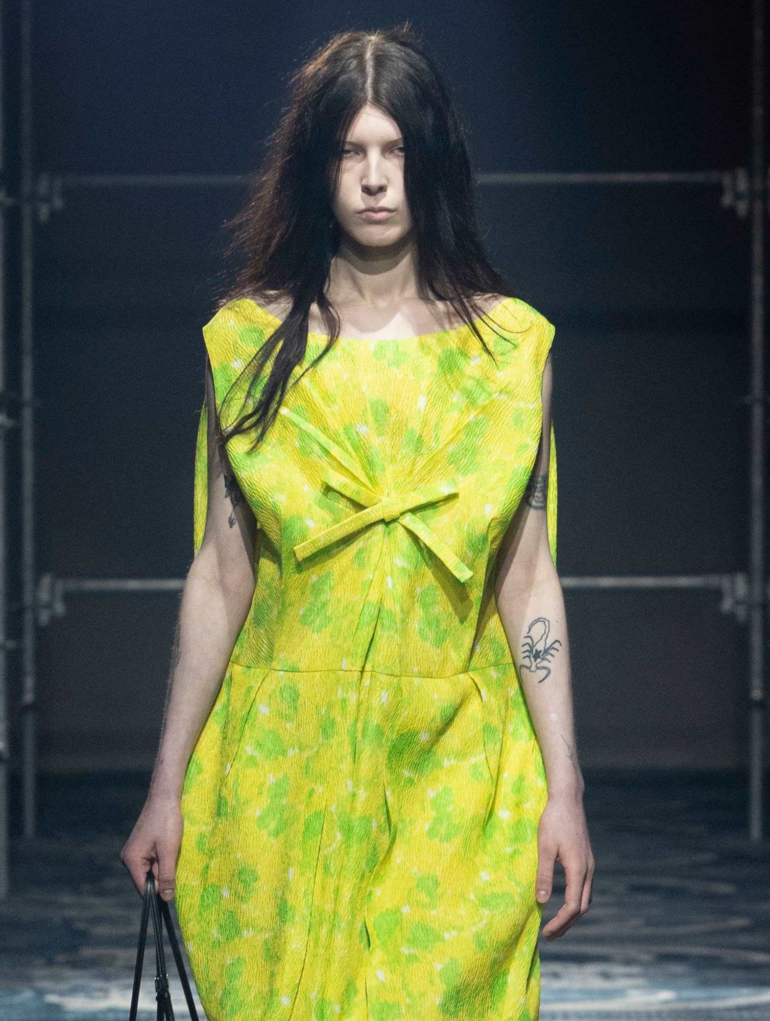 Prada A/W25’s beauty look confronted the big tech algorithm | Wallpaper*