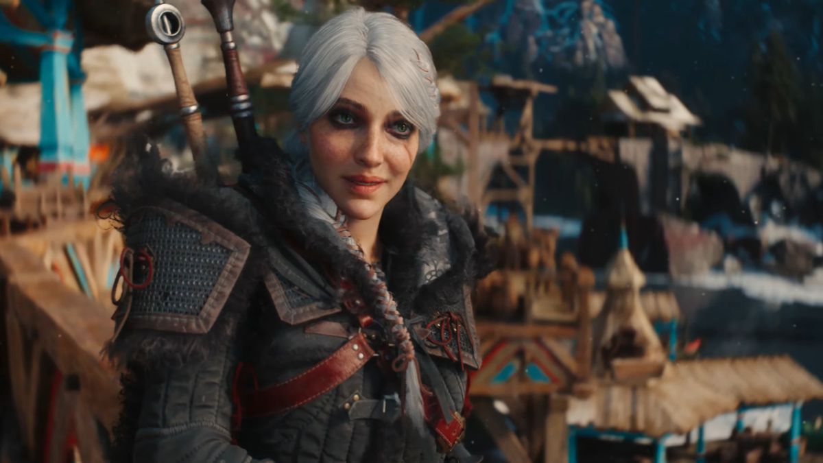 CDPR says Ciri's face in the new Witcher 4 trailer is "a direct copy of The Witcher 3 model ...