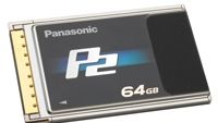 Panasonic releases 64GB solid-state P2 card | TV Tech