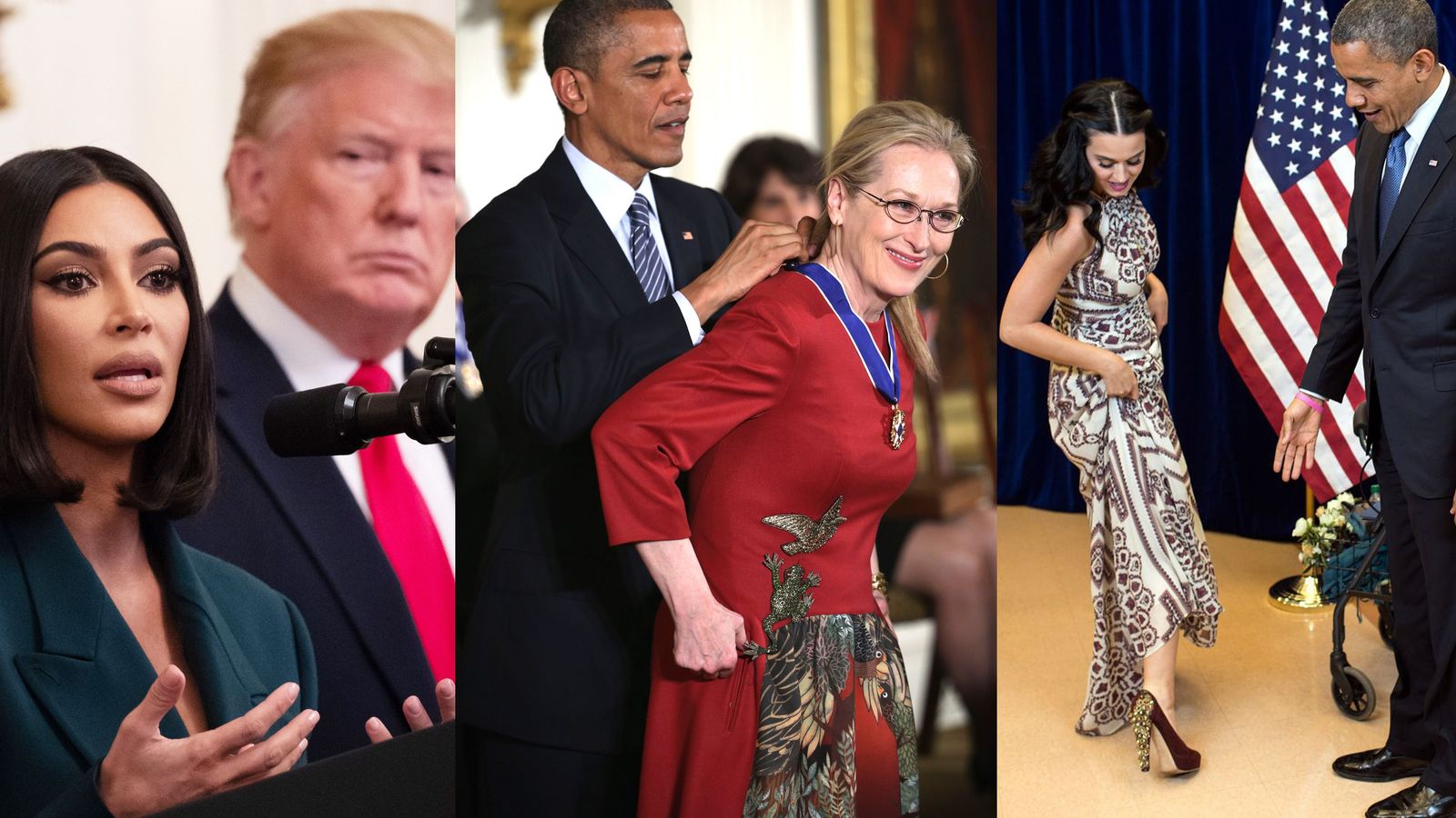 57 Celebrities Meeting Presidents Photos | Marie Claire
