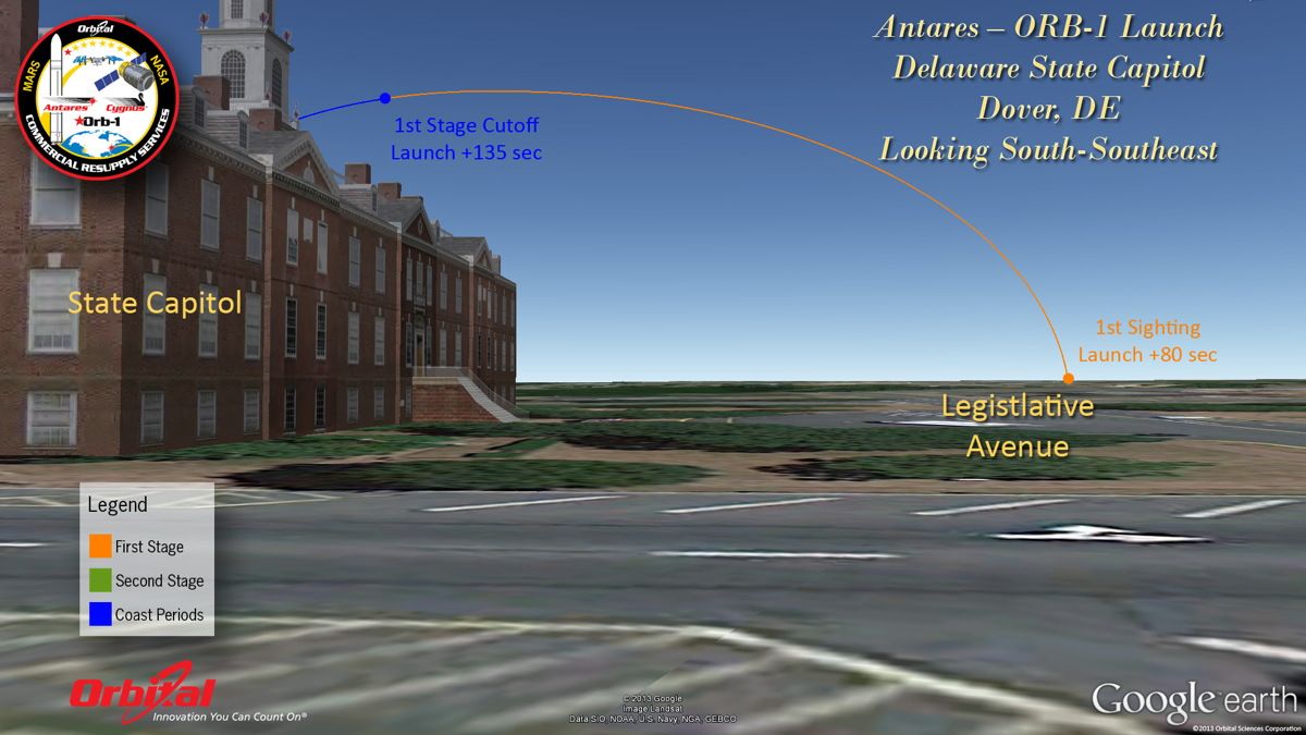 Private Rocket Launch Visible from US East Coast on Jan. 9: Visibility ...