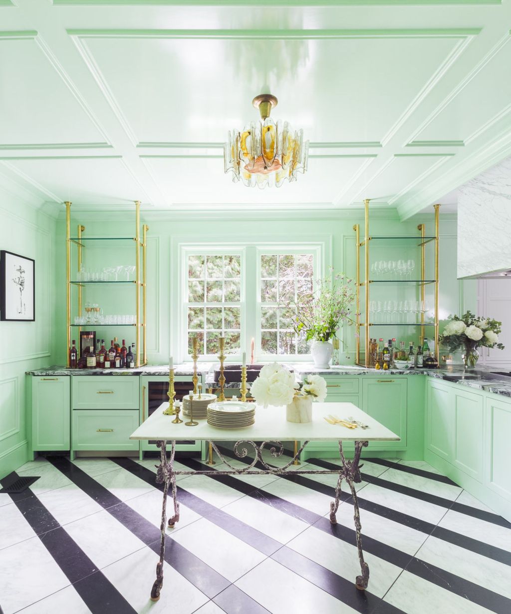 Pistachio green is the go-to color for spring and summer 2025 | Homes ...