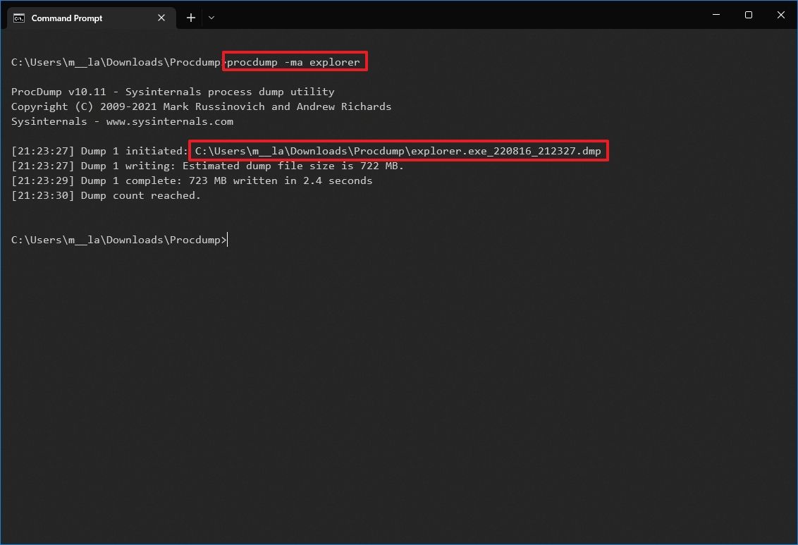 How To Create A Crash Dump File Manually On Windows 10 Windows Central