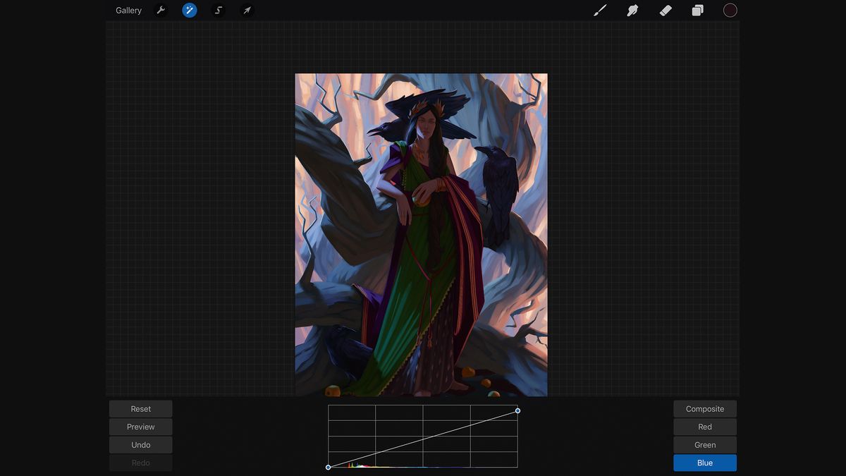 How to draw a dramatic figure in Procreate | Creative Bloq
