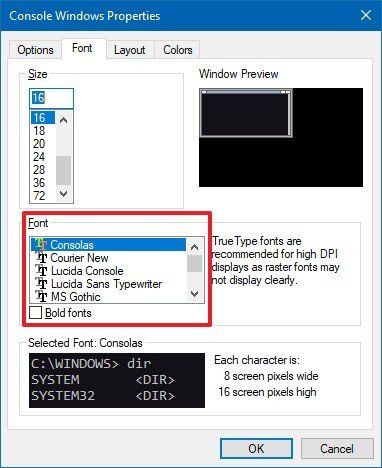 How to change the appearance of Command Prompt on Windows 10 | Windows ...