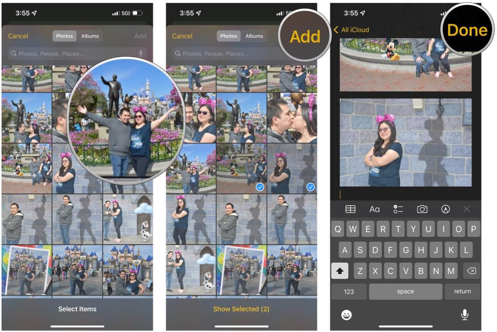 How to add photos, videos, scans, and sketches to Notes on iPhone and ...