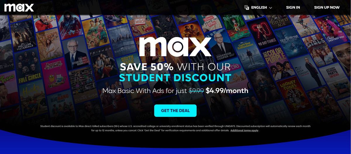 How to get a Max student discount | TechRadar