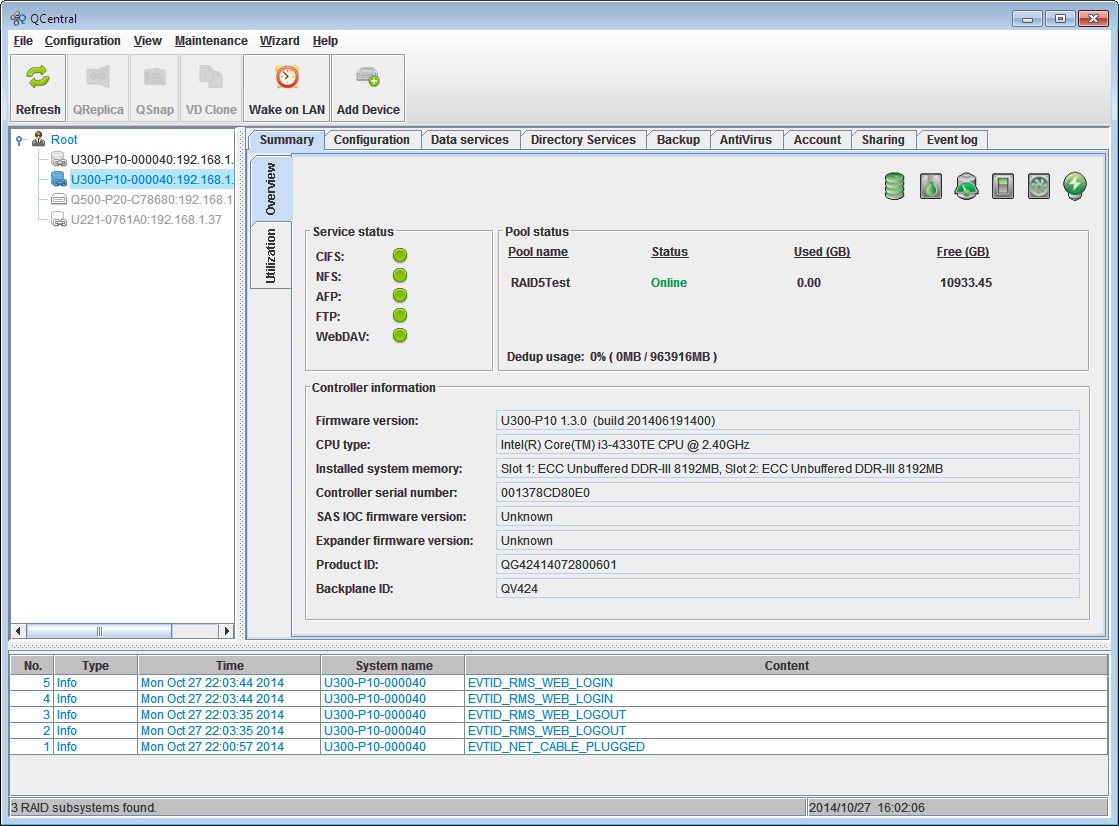 Qsan Technology TrioNAS U300-C424-i3 review | ITPro
