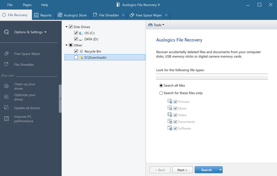 Auslogics File Recovery review: powerful Windows data rescue | TechRadar