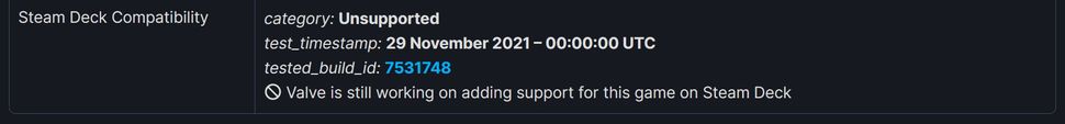 Steam games are finally starting to get their 'Deck Verified' status ...