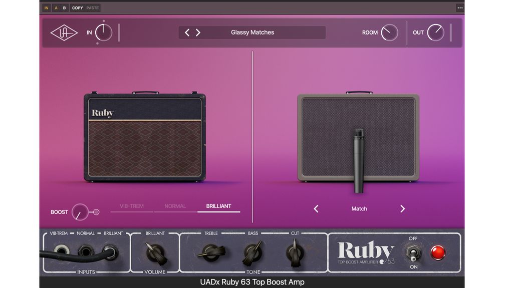 Universal Audio UAD Dream '65 Reverb, Ruby '63 Top Boost and Lion '68 Super Lead Amplifier ...