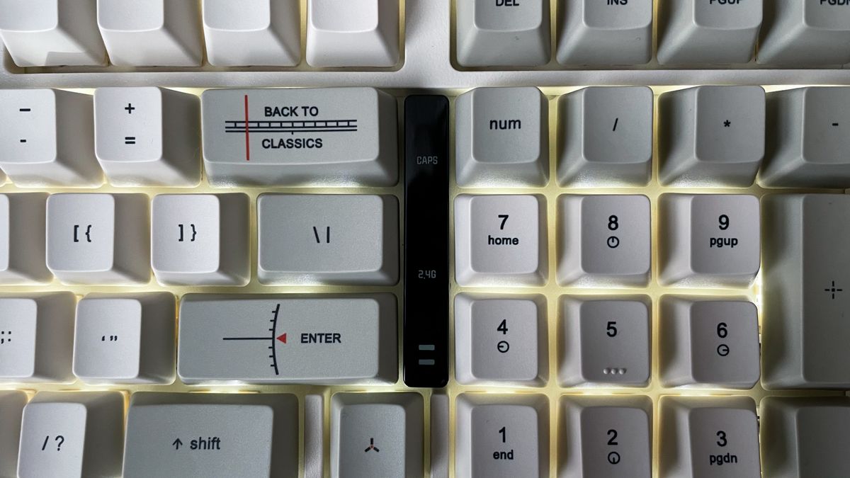 Lofree Block mechanical keyboard review: Type like it’s 1989 with this ...