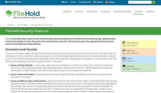 Filehold Systems Inc review | TechRadar