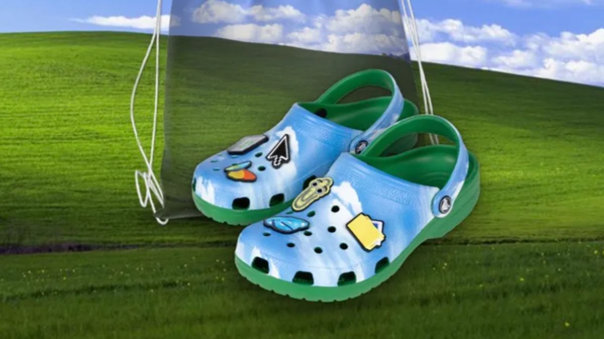 Windows XP Crocs are so real, we just can't stand it – but we love the ...