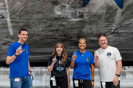 Inspiration4: SpaceX's historic private spaceflight in photos | Space