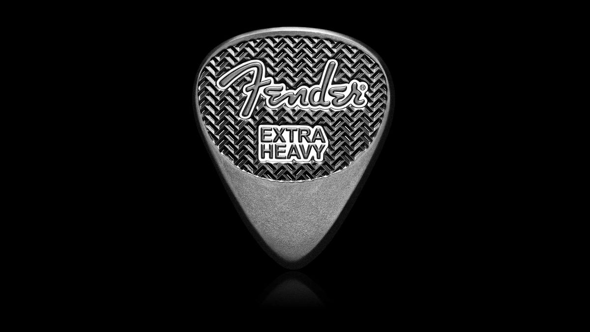 Fender and PAMP get extra heavy with sterling silver guitar picks ...