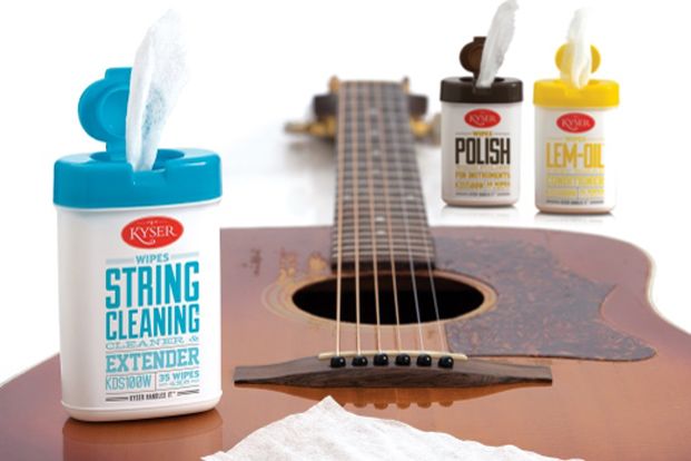 KyserIntroduces Instrument Cleaning Wipes | Guitar World