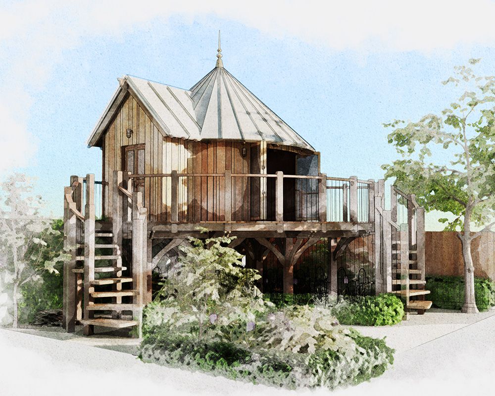 Blue Forest and Chewton Glen create a spectacular treehouse for the RHS ...