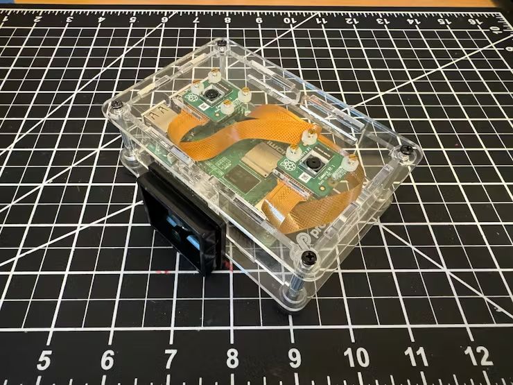 Maker builds a Raspberry Pi 5 powered stereoscopic 3D video camera ...