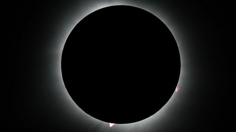 No, you didn't see a solar flare during the total eclipse — but you may ...