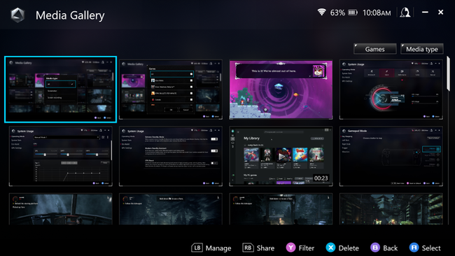 How to take screenshots on the Asus ROG Ally | Laptop Mag