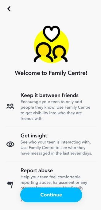 Snapchat is testing a new parental control feature dubbed Family Center ...