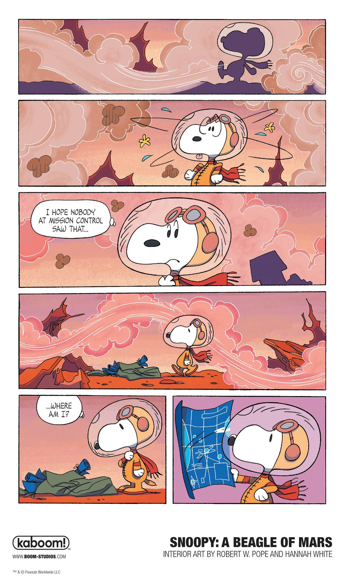 Snoopy Boldly Goes to Red Planet in 'A Beagle of Mars' | Space