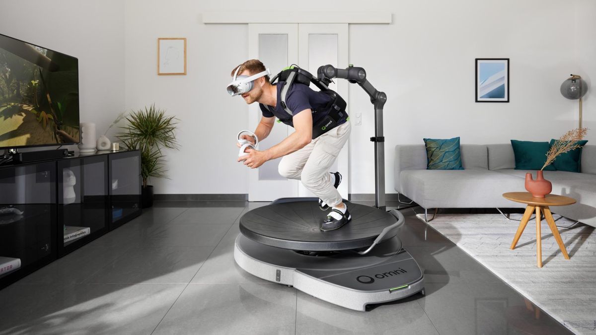The Omni One Strides Toward Seamless VR Movement | PC Gamer